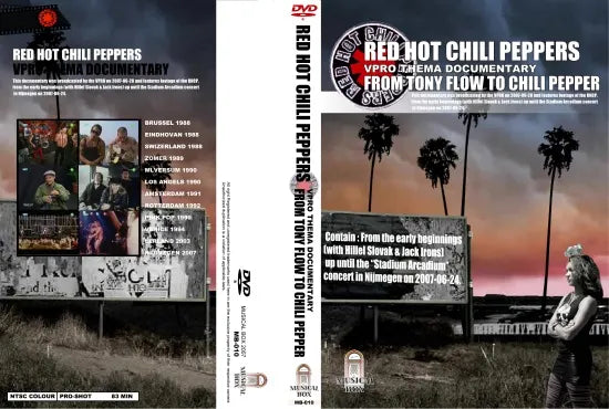 RED HOT CHILI PEPPERS － FROM TONY FLOW TO CHILI PEPPER(DVDR) – Acme Hot ...