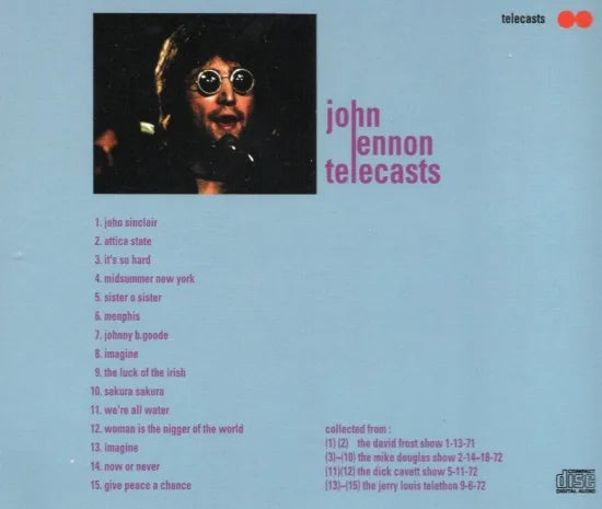 JOHN LENNON / TELECASTS (1CD) – Acme Hot Disc