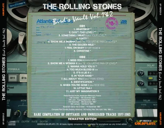 ROLLING STONES / BIRD'S VAULT VOL.1&2 (2CD) – Acme Hot Disc