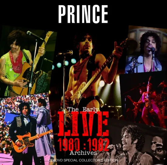 PRINCE / THE EARLY LIVE ARCHIVES 1980-1982 : CD&DVD SPECIAL EDITION (1 ...