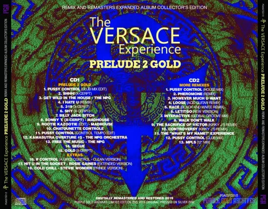 PRINCE / THE VERSACE EXPERIENCE - PRELUDE 2 GOLD (2CD) – Acme Hot Disc