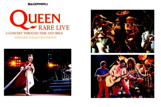 QUEEN - RARE LIVE - EXPANDED COLLECTOR'S EDITION - (2CD+1DVD) – Acme ...