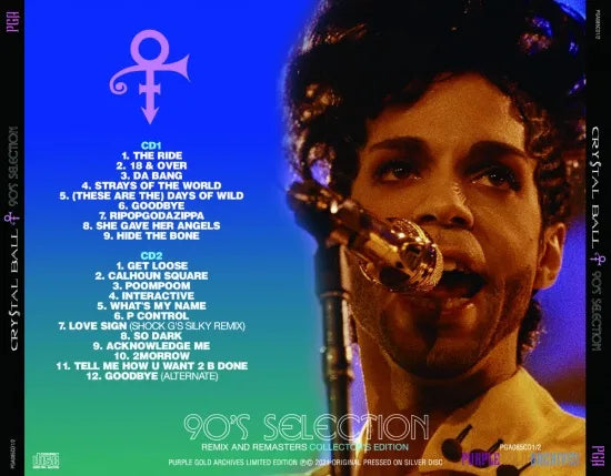 PRINCE / CRYSTAL BALL :90's SELECTION - REMIX AND REMASTERS COLLECTOR ...