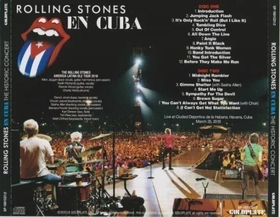 ROLLING STONES / EN CUBA :THE HISTORIC CONCERT 2016 (2CD) – Acme Hot Disc