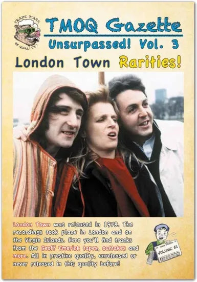 PAUL McCARTNEY & WINGS - London Town Rarities! (2CD HMC-BOOKLET) – Acme ...