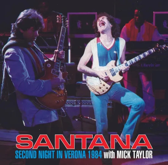 SANTANA / SECOND NIGHT IN VERONA 1984 with MICK TAYLOR (2CDR) – Acme ...