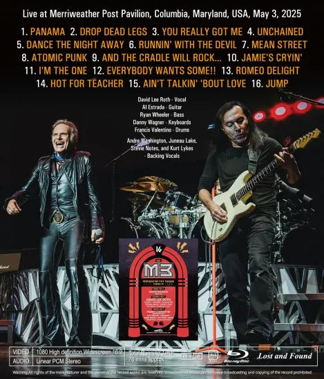 DAVID LEE ROTH - M3 ROCK FESTIVAL 2025 : MULTI CAMEA ANGLES EDITION (1 ...