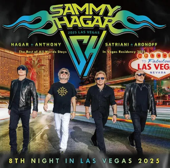 SAMMY HAGAR - 8TH NIGHT IN LAS VEGAS 2025 (2CDR) – Acme Hot Disc