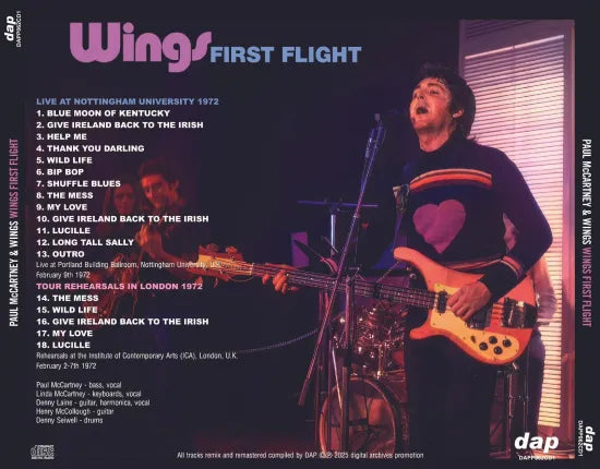 PAUL McCARTNEY &WINGS / WINGS FIRST FLIGHT (1CD) – Acme Hot Disc