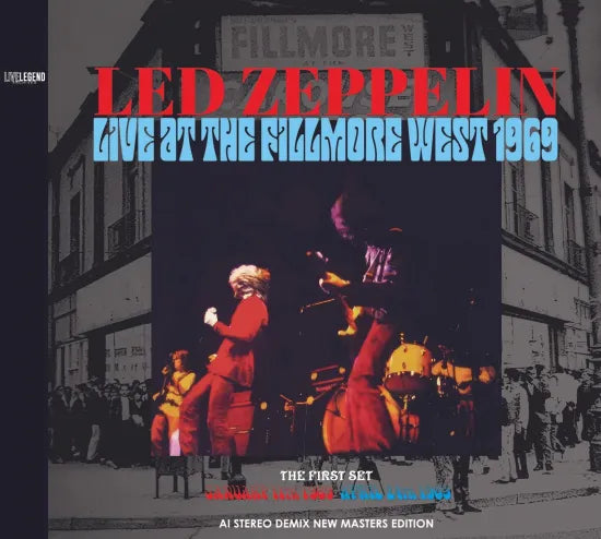 LED ZEPPELIN / LIVE AT THE FILLMORE WEST 1969 THE FIRST SET (2CD ...