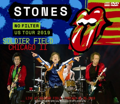 ROLLING STONES - NO FILTER US TOUR 2019: SOLDIER FIELD, CHICAGO II (2C ...