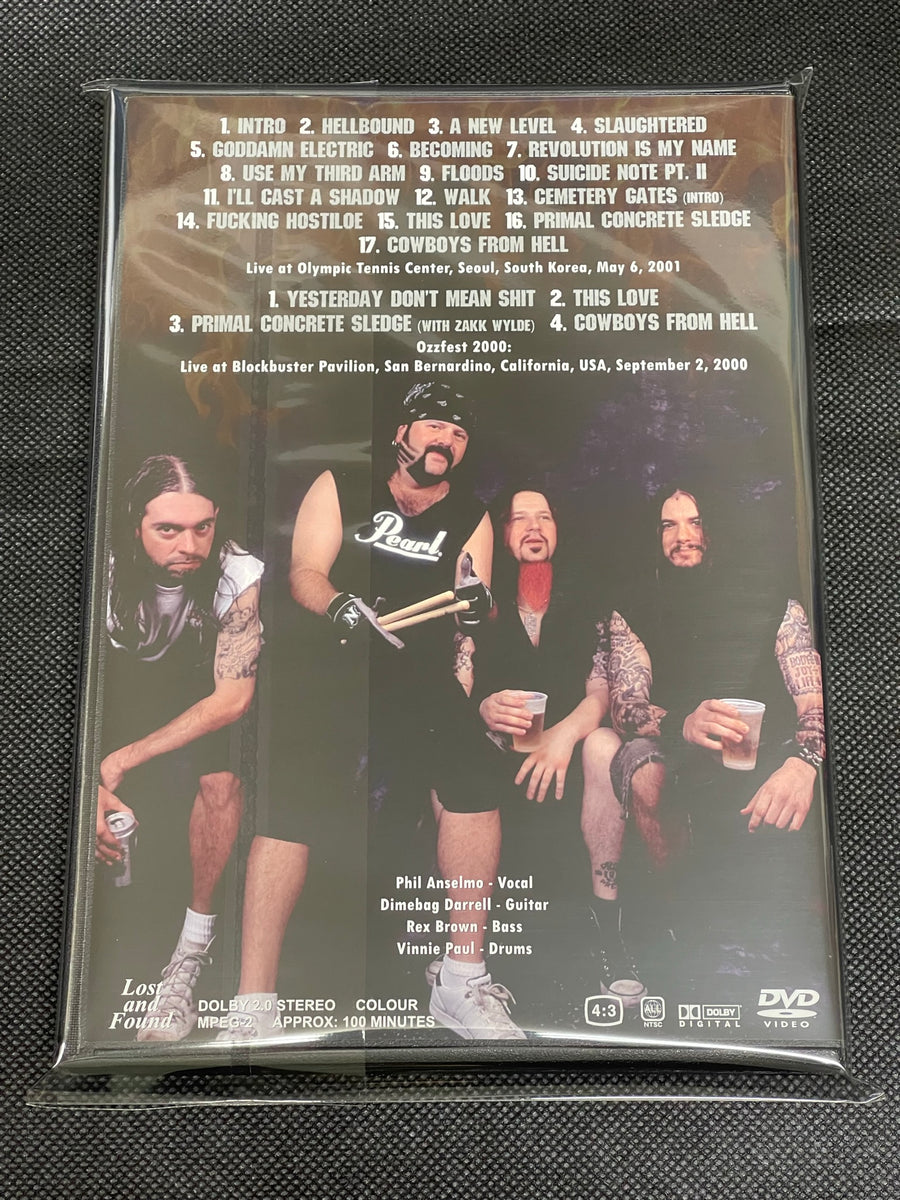 PANTERA - SEOUL 2001 + OZZFEST 2000 (1DVDR) – Acme Hot Disc