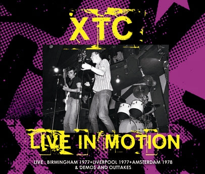XTC - LIVE IN MOTION (3CDR) – Acme Hot Disc